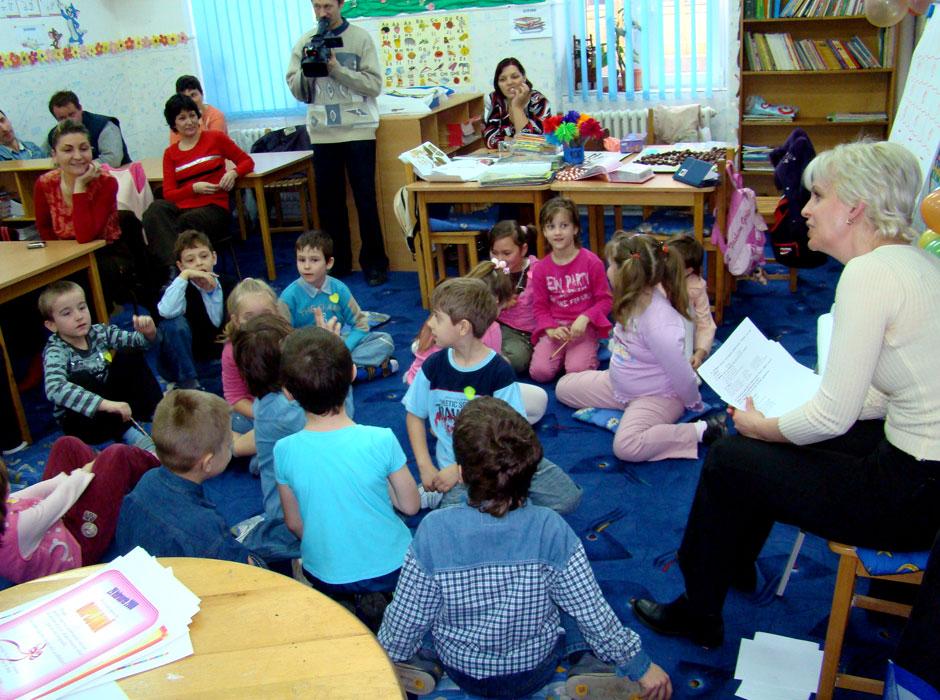 Clasa I (step by step) a sărbătorit 100 de zile de școală | Ovidan